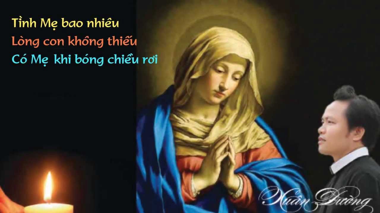 Kinh chiều - Lm. Xuân Đường PDF video lyric lời bài hát