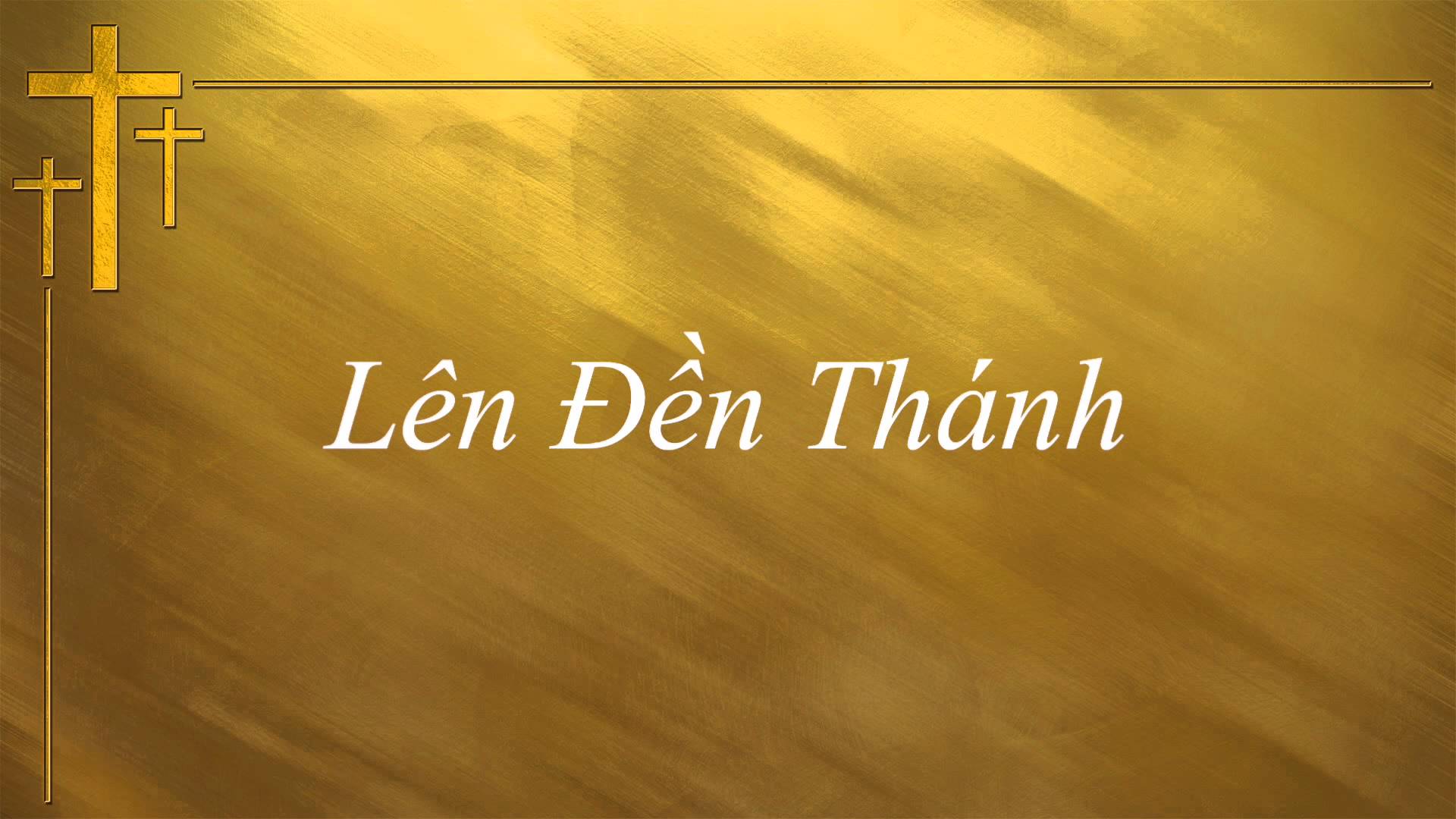 Lên Đền Thánh - Lm. Thành Tâm PDF video lyric lời bài hát