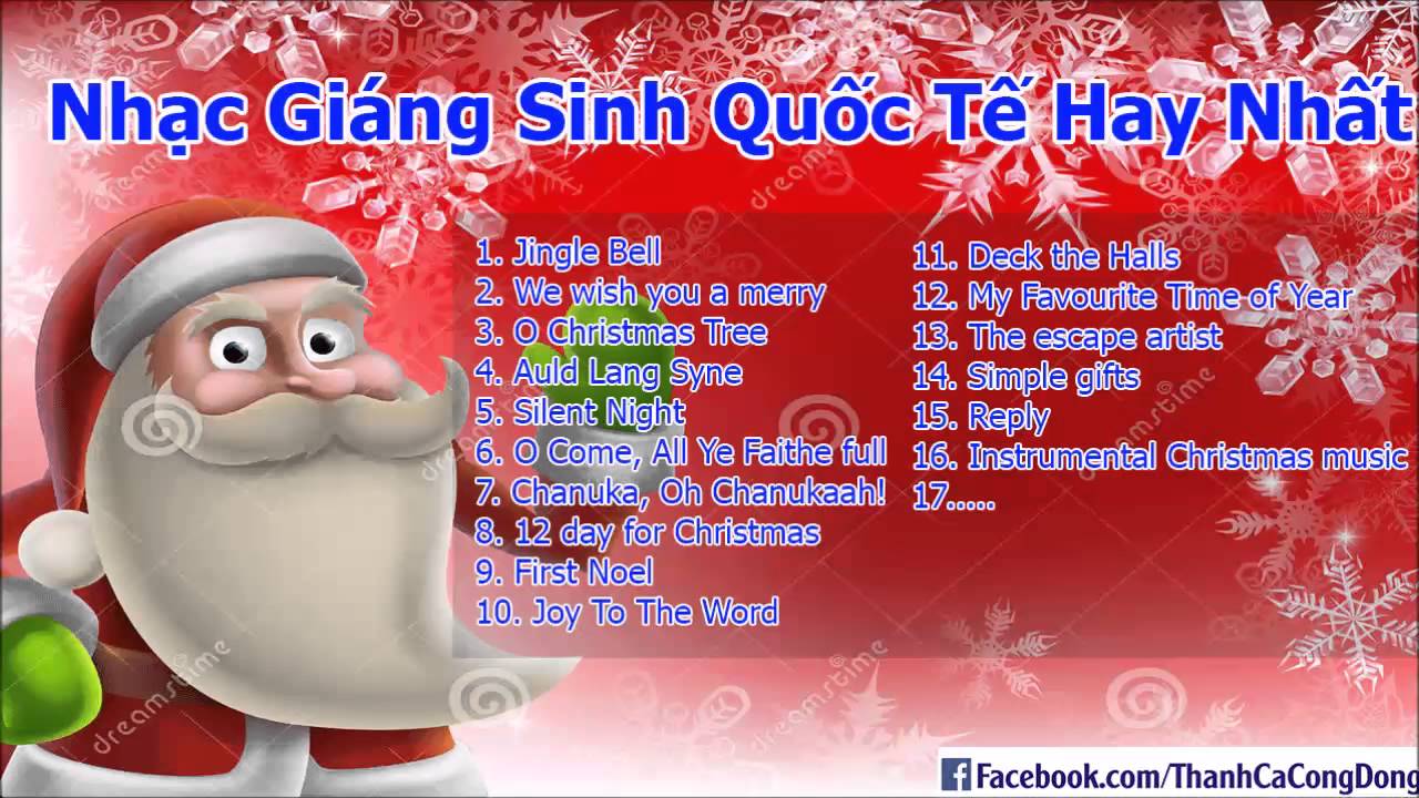 Nhạc Giáng Sinh Quốc Tế 2015 Sôi Động Và Hay Nhất PDF video lyric lời ...